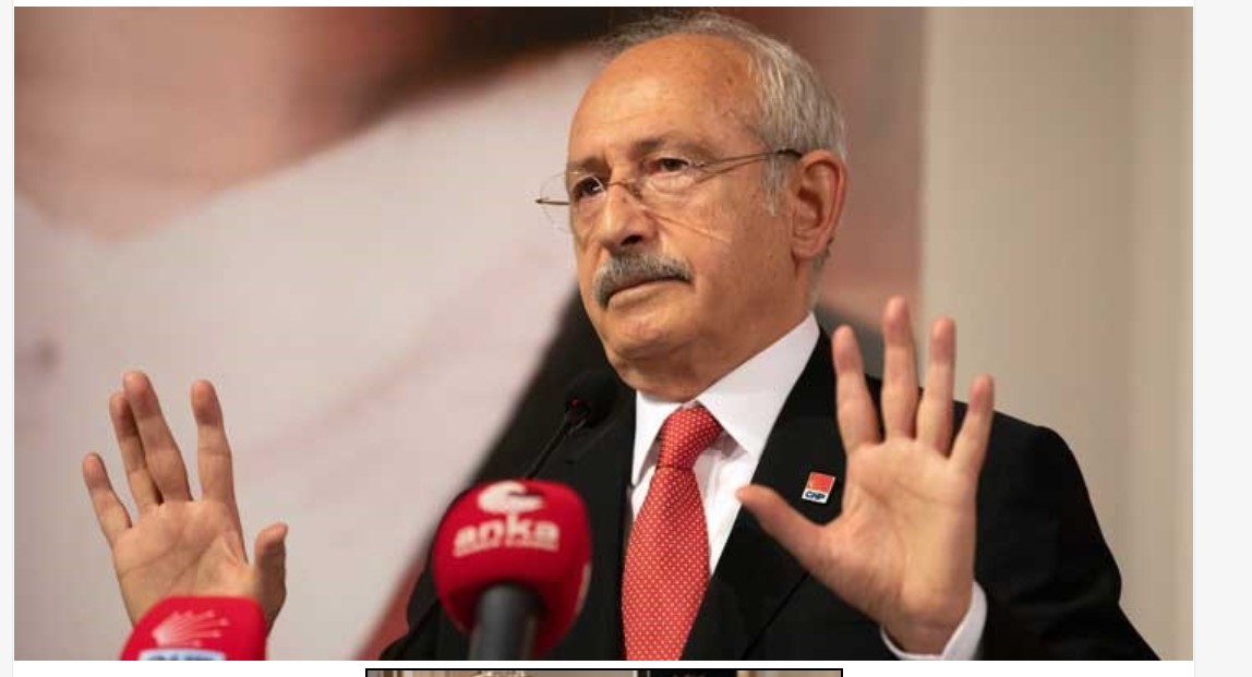 Opposition leader Kilicdaroglu (CHP) leads campaign against open-door ...